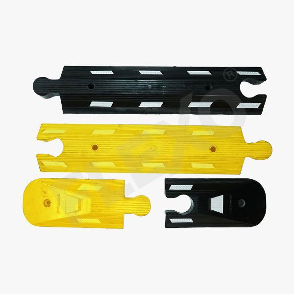 Rubber Lane Divider | Traffic Lane Separator - Polycrafts (Pvt) Limited